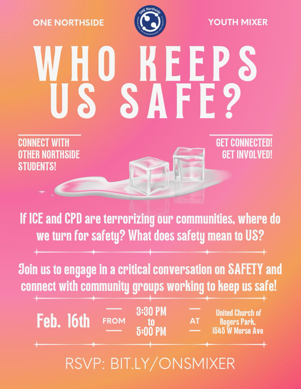 February Youth Mixer: Who keeps us safe? - ONE Northside